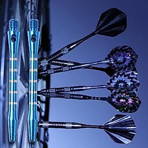 BESPORTBLE Throwing Toy Darts Replacement Dart Aluminium Dart Shaft Dart Shafts for Steel Tip Flying Toys Practical Aluminium Alloy Dart Shafts Dart Accessories Aluminum Rod Aluminum Alloy