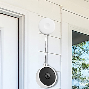 VOMENC Anti-Theft Chain Mount for Google Nest Cam Outdoor Camera, Only Compatible with Google Nest Cam Outdoor Security Camera Anti-Theft Case (1-Pack)