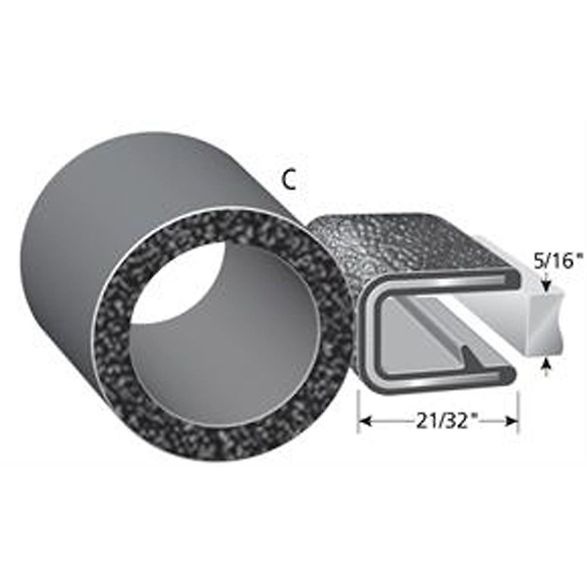 1997-2003 Rubber Gasket Compatible with Coleman Fleetwood Roof Seal 41' Popup Tent Trailer Plus 3M Super Weatherstrip