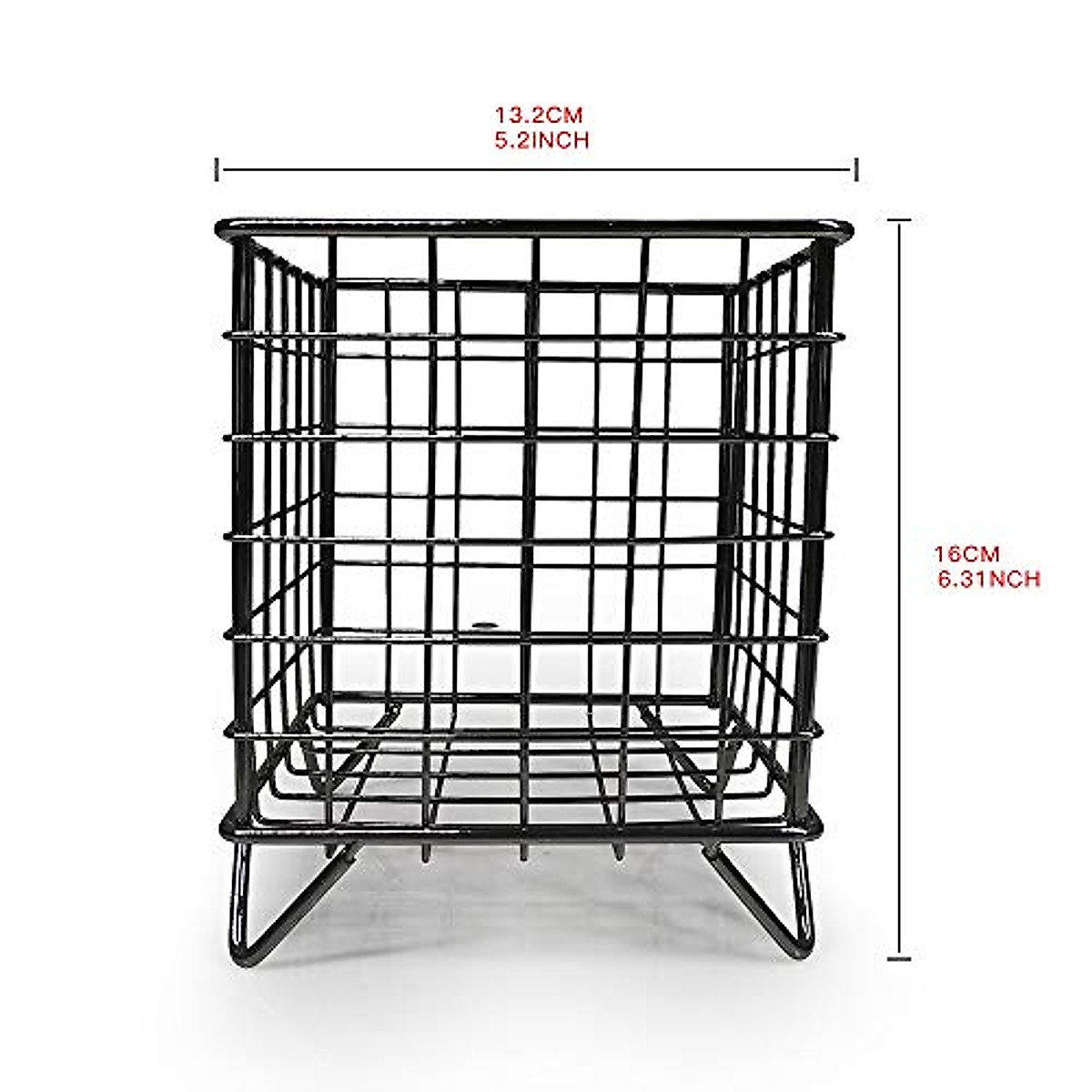 RECAPS Coffee Pod Storage Holder Kitchen Organizer Compatible with Nespresso Black Stores Coffee Pods, Tea Bags and Sugar Packets