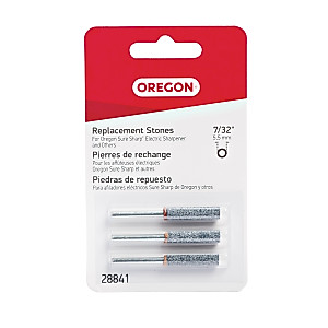 Oregon 28841 7/32-Inch Electric Sure Sharp Replacement Sharpening Stones,WHITE , RED