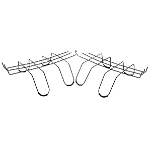 Floral Tombstone Hugger 12 in x 17 in Wire Memorial Rustproof Galvanized Gravestone Saddle Cemetery Headstone Saddle (10)