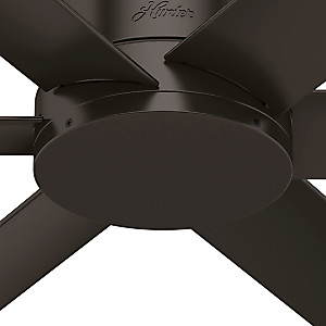 Hunter Fan Company, 51114, 44 inch Kennicott Premier Bronze Indoor / Outdoor Ceiling Fan and Wall Control