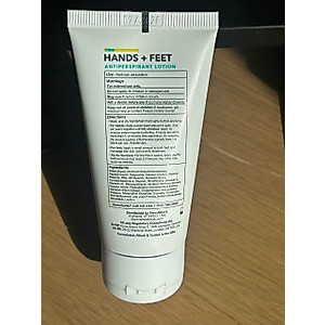 SweatBlock Antiperspirant Lotion for Hands & Feet - CLINICAL STRENGTH for Men & Women - Hyperhidrosis Aid to Stop Excessive Sweating - Reduces Foot Odor - Moisturizing w/ Aloe - Travel Size 1.69 fl oz