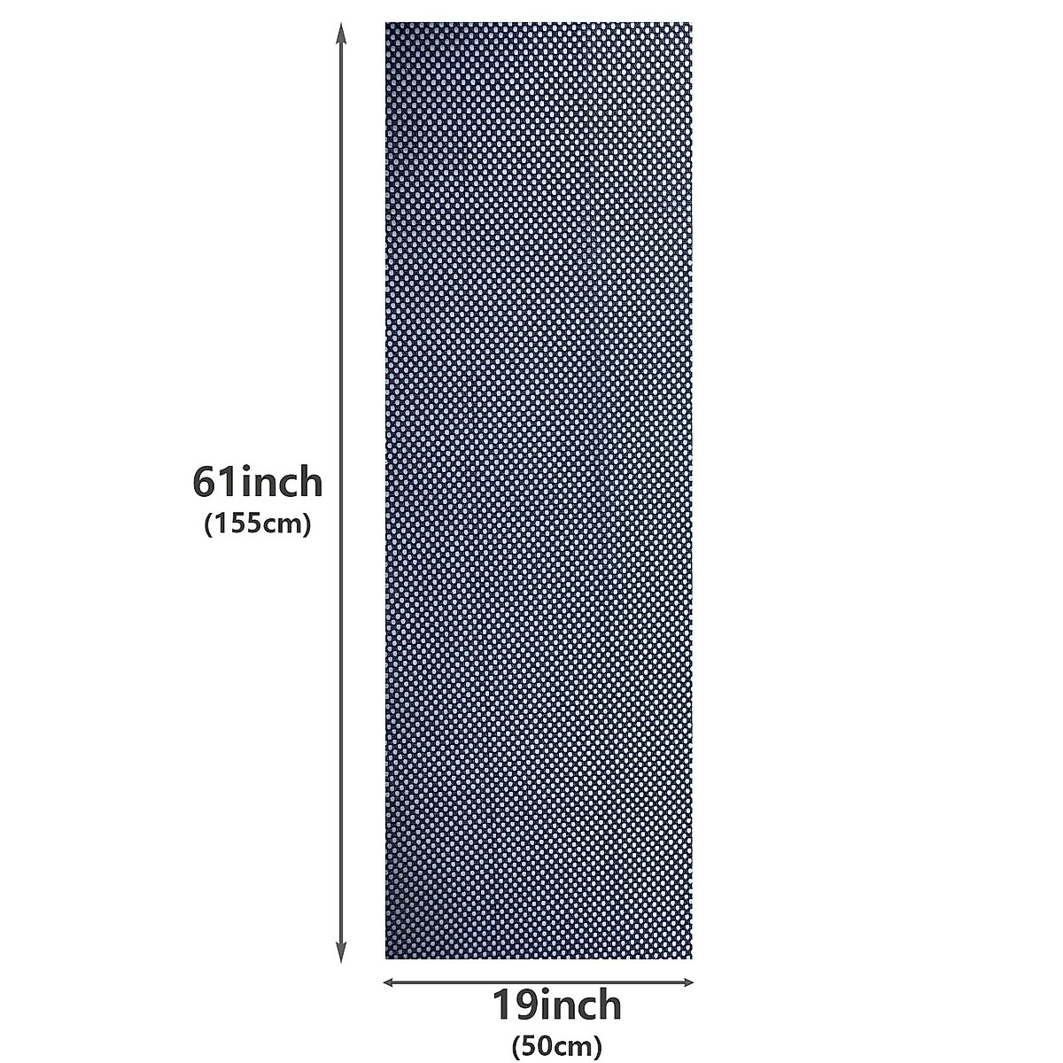 Mesh Fabric Netting Black Fabric Netting Soft Mesh Fabric for Sewing, Crafts，Shopping Bag, Backpack Pocket and Straps and Netting Clothes (Black(19×61INCH))