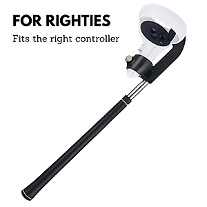 VR Golf Club Attachment for Oculus Quest 2 Controller Accessories Enhanced Golf+ Gaming Experience (2pcs)