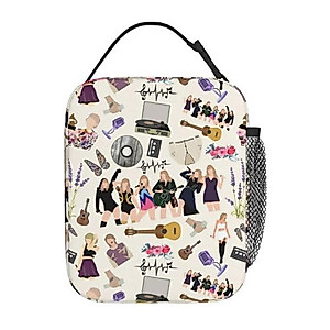 Lingtoolator unch Bags Organizer Bags Reusable Cooler Tote Lunch Box