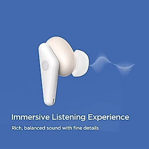 Libratone AIR Color True Wireless Earbuds, Noise Isolation, Bluetooth 5.2, Charging Case, IP54 Dust and Water Resistant, Up to 24 Hours Playback, for Small Ears, Pink