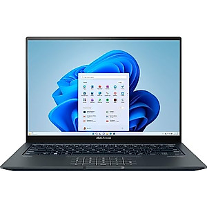 Asus ZenBook Pro 14 14X OLED Q420 Business Laptop (14.5/in QHD+ Touchscreen, Intel 13th Gen 14-Core i7-13700H, 16GB RAM, 1TB SSD), Backlit, FHD Webcam, NumberPad, IST HDMI, Win 11 Home, Inkwell Gray