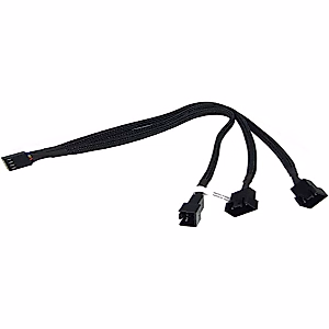 Phobya 3-Way PWM Splitter Cable (Power 3 PWM Fans from a Single Connection!)
