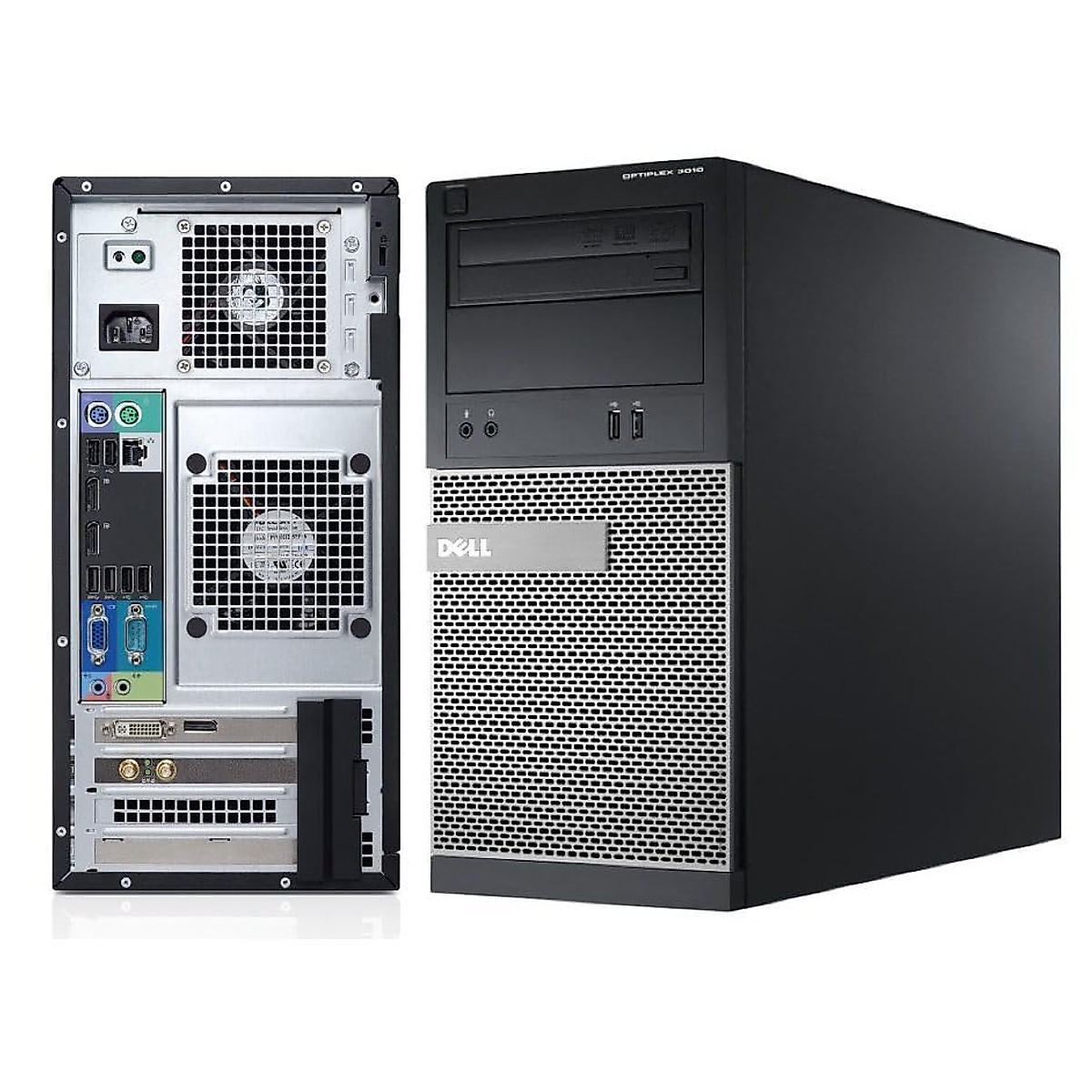 Dell Optiplex 9010 MiniTower MT Business Home Desktop Computer Tower PC Intel Quad Core i7-3770 3.40GHz, USB 3.0, WiFi, DisplayPort, DVD-RW, Windows 10 Pro 64Bit, 480GB SSD, 16GB RAM (Renewed)
