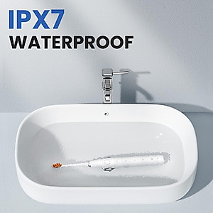 Oclean Electric Toothbrush for Adults, Sonic Toothbrush Soft Gum Care, Whitening, 180 Days Battery Life, IPX7 Waterproof, 76000 VPM Motor, USB C Rechargeable, White