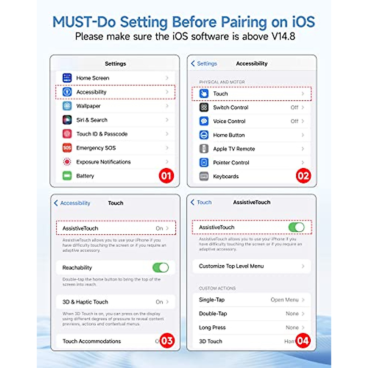 TIK Tok Bluetooth Remote Control, Tiktok Wireless Scrolling Control Page Turner Rechargeable with Ring Design and Charging Case Compatible with iOS/Android