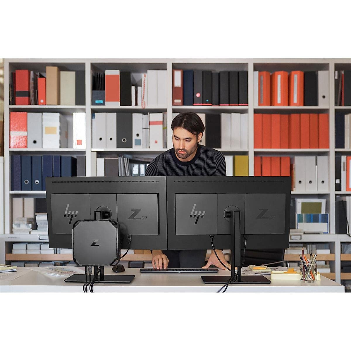 HP Z2 Mini G5 Workstation - 1 x Intel Core i7 Octa-core (8 Core) i7-10700 10th Gen 2.90 GHz - 16 GB DDR4 SDRAM RAM - 512 GB SSD - Mini PC - Intel W480 Chip - Windows 11 Pro - NVIDIA Quadro P620 4 GB G