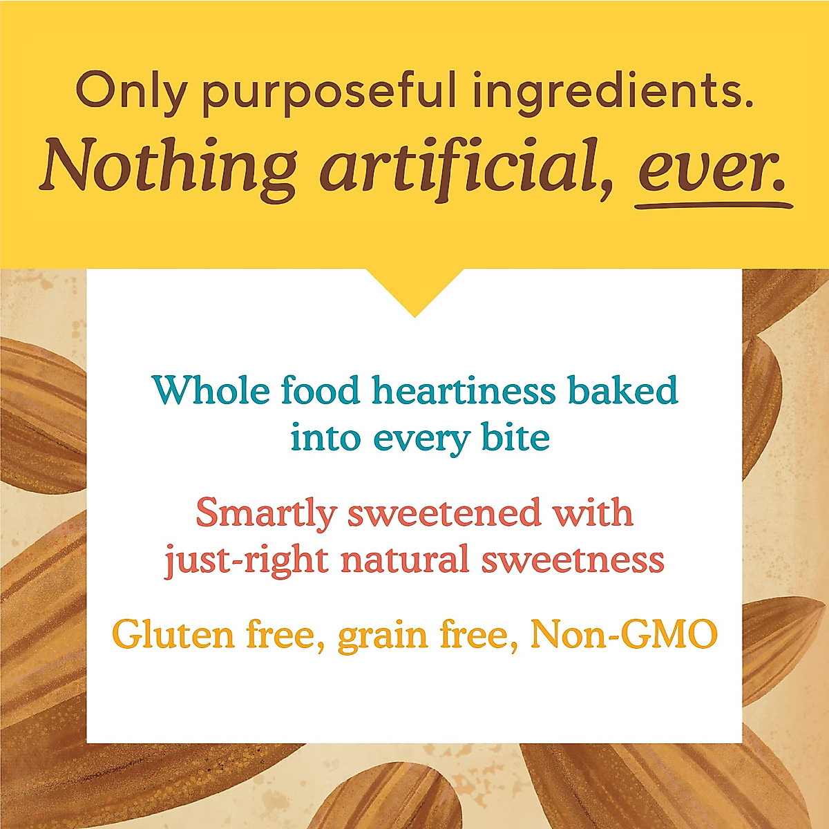 Simple Mills Almond Flour Snack Bars (Chocolate Brownie) with Organic Coconut Oil, Chia Seeds, Sunflower Seeds, and Flax Seeds, 6oz, 1 Count