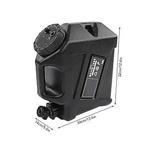 CHICIRIS 10L Portable Water Container Food Grade HDPE Leakproof Multipurpose Water Storage with Spigot for Outdoor Camping High Performance