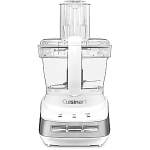Cuisinart FP-110 Core Custom 10-Cup Multifunctional Food Processor White Bundle with 1 YR CPS Enhanced Protection Pack