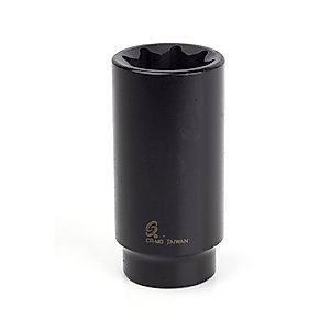Sunex 232qd 1/2-Inch Drive 1-Inch 8-Point Deep Impact Socket