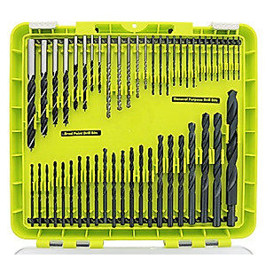 Ryobi A981952QP 195 Piece Drilling and Driving Kit for Wood, Plastic, Metal, and Masonry Work