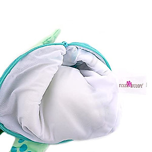 FunnyBuddy Unisex Green Turtle Plush Cute Stylish Animal Backpack 43x30x13CM