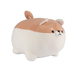 unsnurnoch Shiba Inu Stuffed Animal Plush,Cute Stuffed Animal Plush Pillows Corgi Stuffed Animal Plush Dog, Soft Anime Kawaii Gifts for Boys and Girls,40cm/15.7inch
