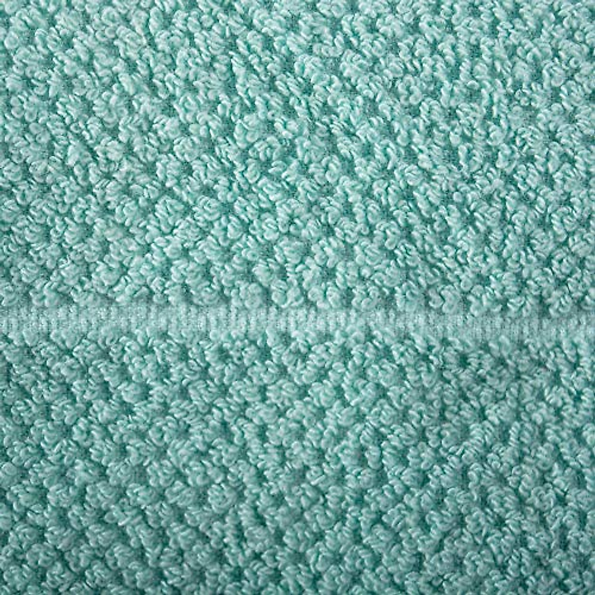 DII Basic Chef Collection, Assorted Terry Kitchen Towel Set, Dishcloth Set, Aqua, 6 Piece