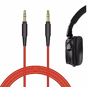 Geekria QuickFit Audio Cable Compatible with Jabra REVO, Move Style Edition, Elite 85h, Philips Fidelio L3, A4216, H6506, SHP9500, SHP6000 Cable, 3.5mm Aux Replacement Stereo Cord (4 ft/1.2 m)