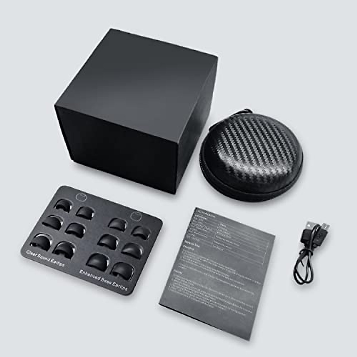 LOETRUY Wireless Sports Earbuds,Bluetooth Headphones,IP67 Waterproof with Mic, Stereo Sweatproof in-Ear Earphones, Noise Cancelling Headsets for Gym Running Workout,20Hrs Playtime