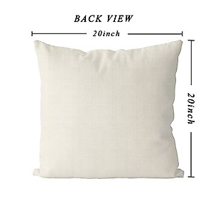 GAGEC Christmas Pillow Covers 20x20 Inch Set of 2 Black Santa African American Santa Throw Pillow Covers Xmas Winter Pillowcase Home Decor Living Room House Decorative Cushion Case for Sofa Couch