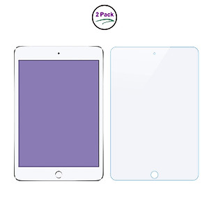 Entwth Anti Blue Light Tempered Glass Screen Protector[2 Pack] for iPad Pro 12.9-inch(2015/2017 Release, 1st/2nd Gen),[Eye Care,Relieve Eye Fatigue] Blocks Excessive Harmful Blue Light & UV