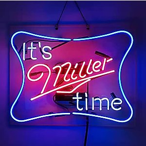Beer Neon Signs For Home Bar Pub Man Cave Recreation Room Home Room Garage Display 19x15