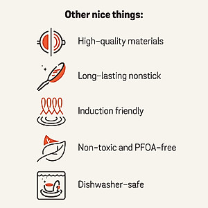 Meyer Nonstick 10" Skillet, Induction Compatible Frying Pan, Hard Anodized Nonstick Frypan, Dishwasher Safe Egg Pan, Oven Safe Omelette Pan, Matte Black with Silicone Handle, Accent Series Cookware