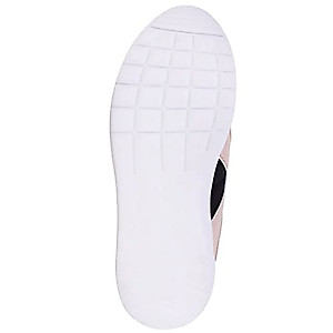 LONDON FOG Girls Angel Lane Metallic Fashion Sneaker Lace-Up Athletic Running Shoe (Big Kid - Little Kid) Rose 2