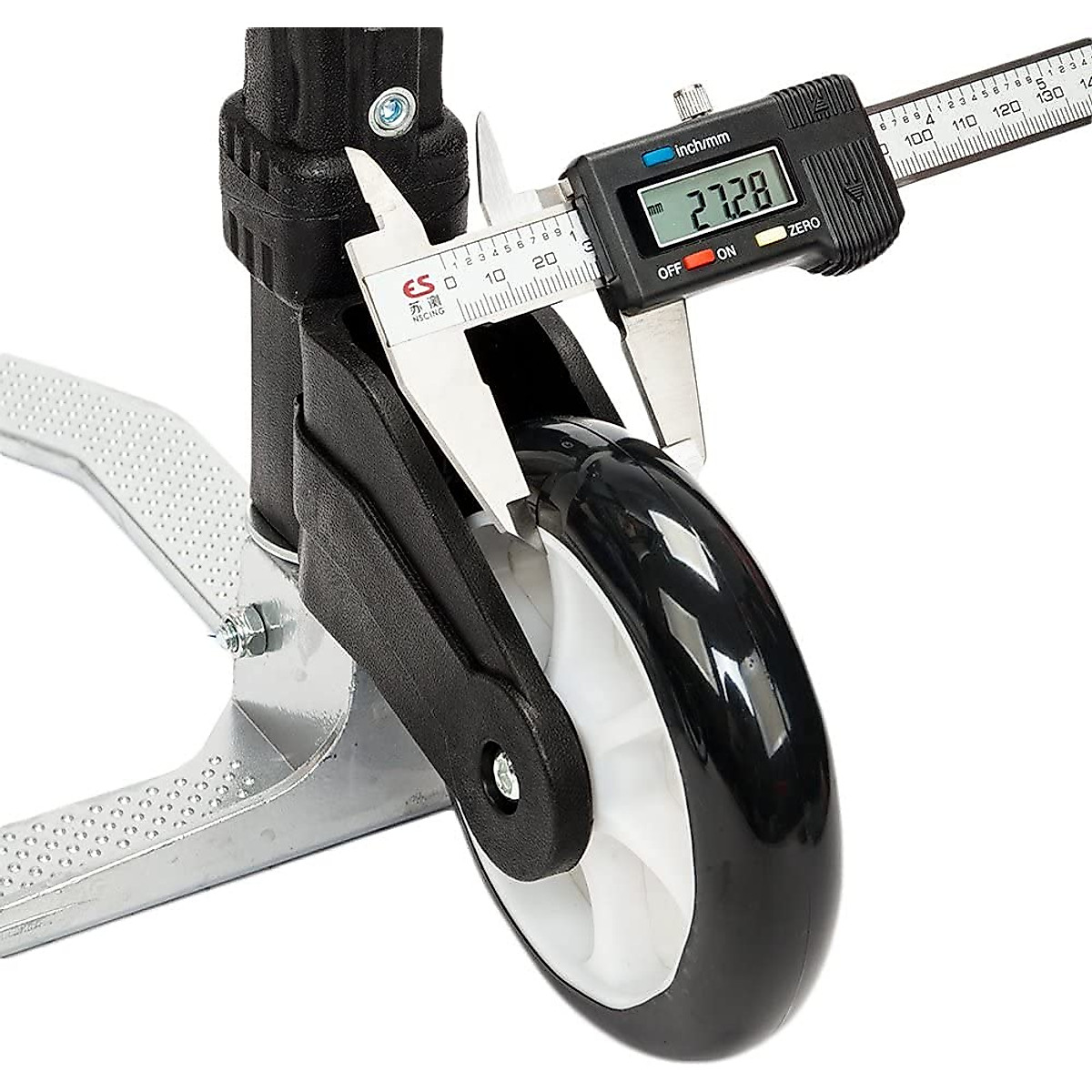 CooTool Folding Hand Truck Aluminum Portable Folding Hand Cart 200lbs Capacity Hand Cart and Dolly Ideal for Home, Auto, Office,Travel Use,Black