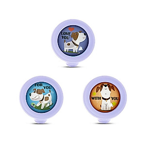 KN FLAX Aegis Calming Clip for Dogs, Anxiety Relief Pheromone Diffuser [Made in Korea], Lasts 60 Days, Reducing Stress During Loud Noises and Separation for All Small, Medium and Large Dog (with U)