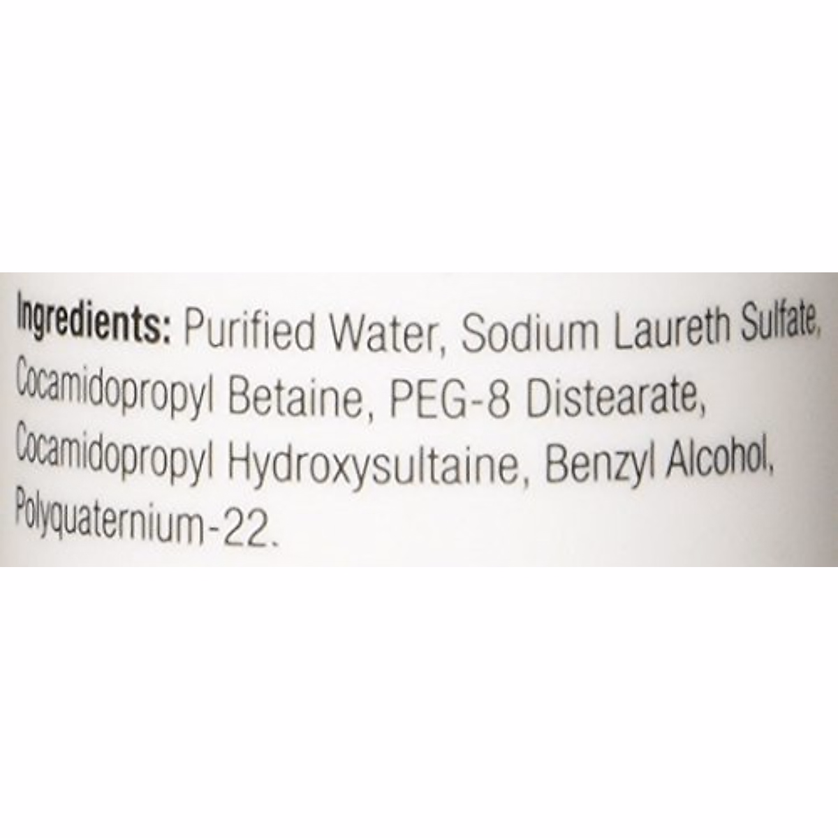 DHS Clear Shampoo Fragrance Free 8 oz