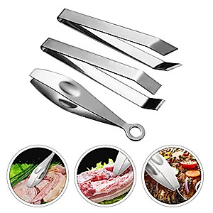 UPKOCH Fishing Tackle Fishing Tackle Fishing Tackle Stainless Steel Fishbone Hair : 3pcs Flat and Slant Mini Filet Hair Remover Tool for Fish Chicken Plucker Meat Hand Tools Hand Tools Hand Tools