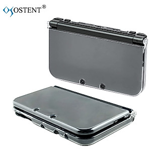 OSTENT Protector Clear Crystal Hard Cover Case for Nintendo New 3DSLL/XL Console