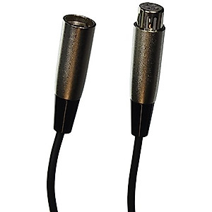 Shure C100J 100' Hi-Flex Cable, Chrome XLR Connectors