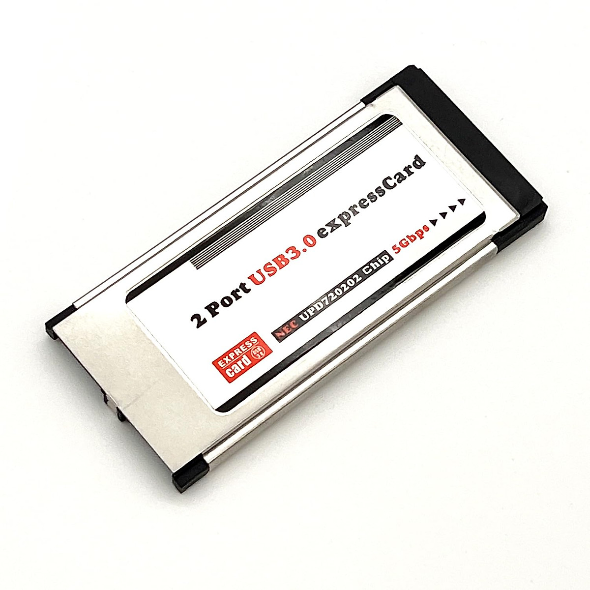 2 Port USB 3.0 to Express Card ExpressCard 34mm Adapter Hidden for Laptop