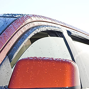 Auto Ventshade [AVS] In-Channel Ventvisor / Rain Guards | Smoke Color, 4 pc | 194415 | Fits 2007 - 2014 Cadillac Escalade