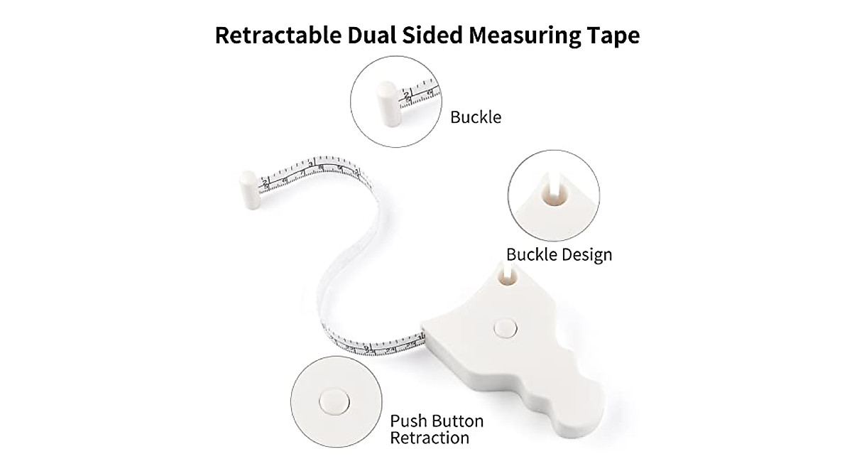 Accurate Body Measure Tape for Fitness & Weight Loss