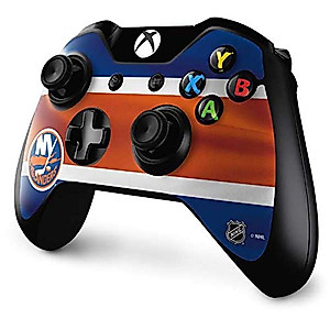 Skinit Decal Gaming Skin compatible with Xbox One Controller - Officially Licensed NHL New York Islanders Jersey Design
