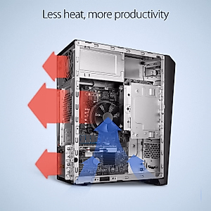 ASUS S501MD Desktop PC, Intel Core i7-12700, 8GB DDR4 RAM, 512GB PCIe SSD, Wi-Fi 6, Windows 11 Home, Black, S501MD-SB703