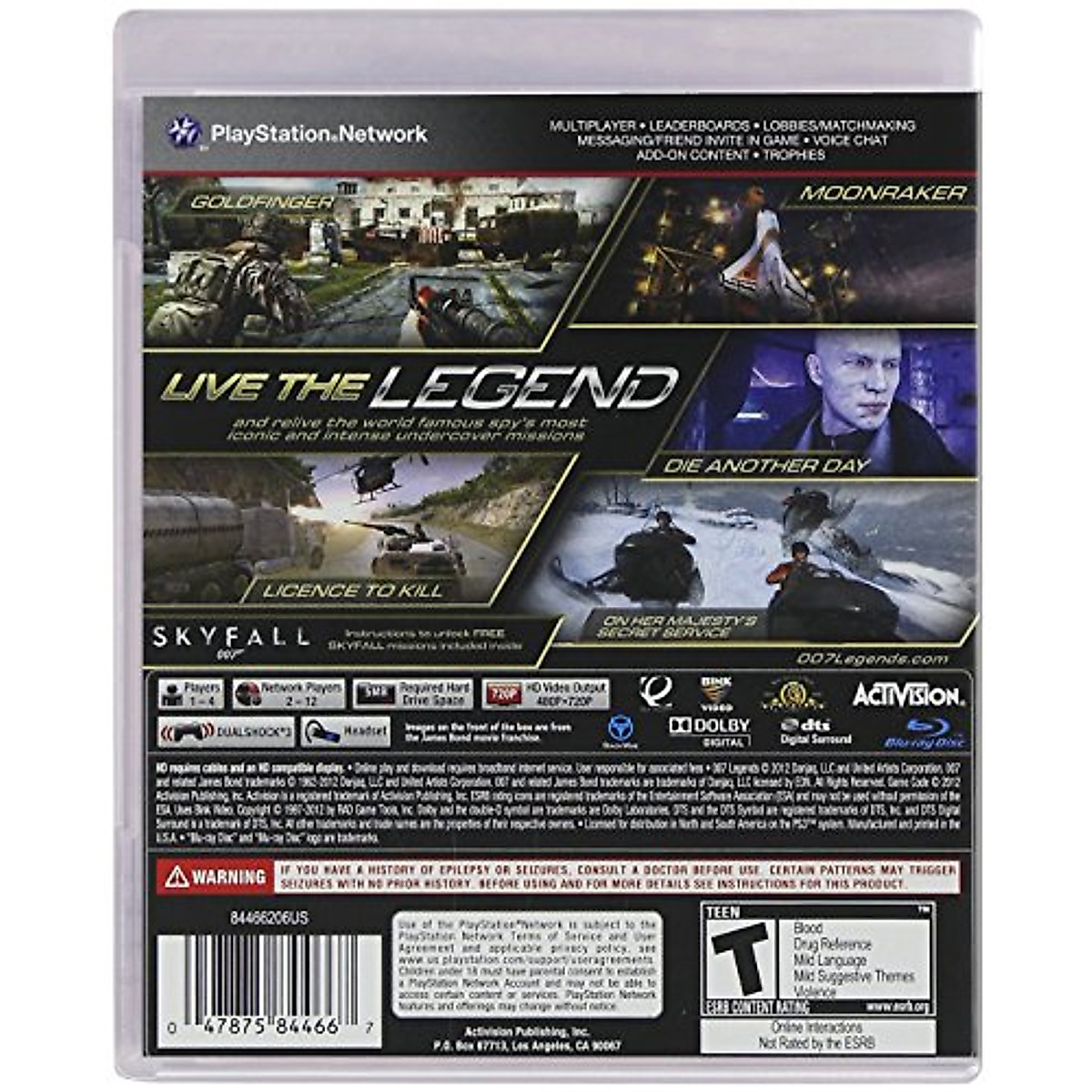 007 Legends - Playstation 3
