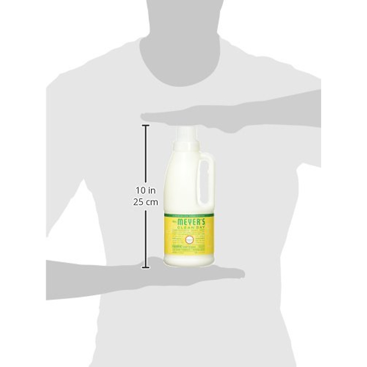 MRS. MEYER'S CLEAN DAY Liquid Fabric Softener, Infused with Essential Oils, Paraben Free, Honeysuckle, 32 oz (32 Loads)