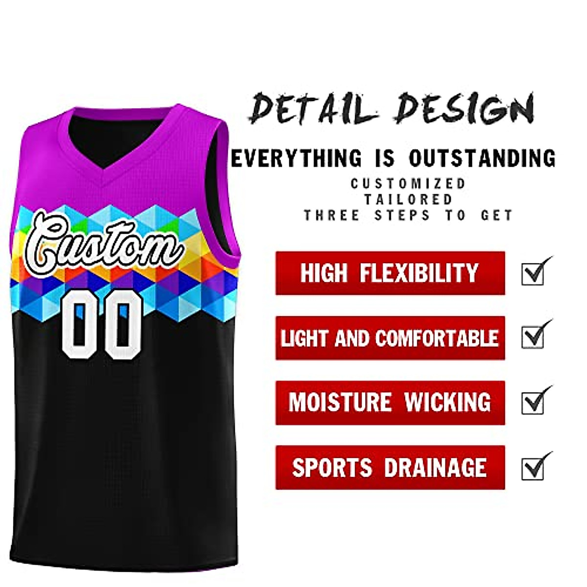 Personalized Basketball Jersey and Shorts Team Name Number Logo-Custom Basketball Jersey Uniform for Men Women Kids
