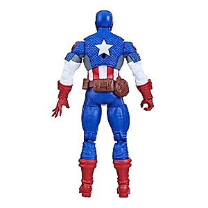 Marvel Legends Series: Ultimate Captain America Ultimates,Classic Comic Collectible 6 Inch Action Figure