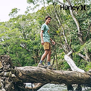 Hurley Men's H2O-Dri Breathe 21" Walkshort, Wolf Grey, 32