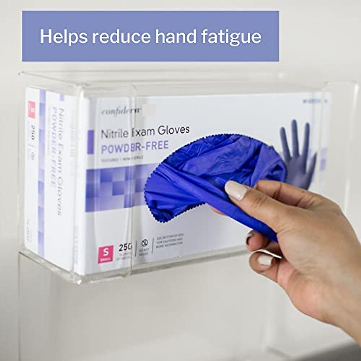 McKesson Confiderm 3.5C Nitrile Latex-Free SM Exam Gloves, Small, Chemo Tested, Powder-Free, 200/BX